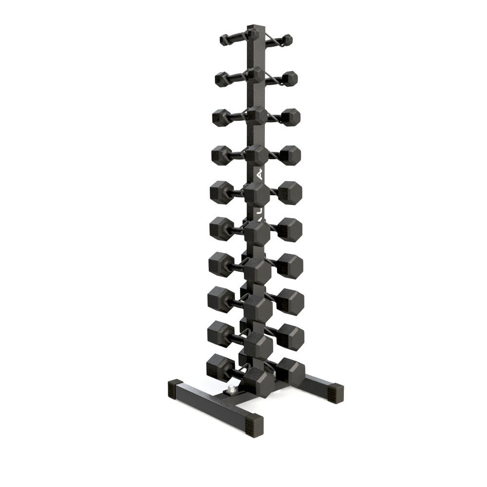 SUPORTE VERTICAL DE HALTERES / DUMBBELLS (PARES DO 1 AO 10KG) - ALPHA ...